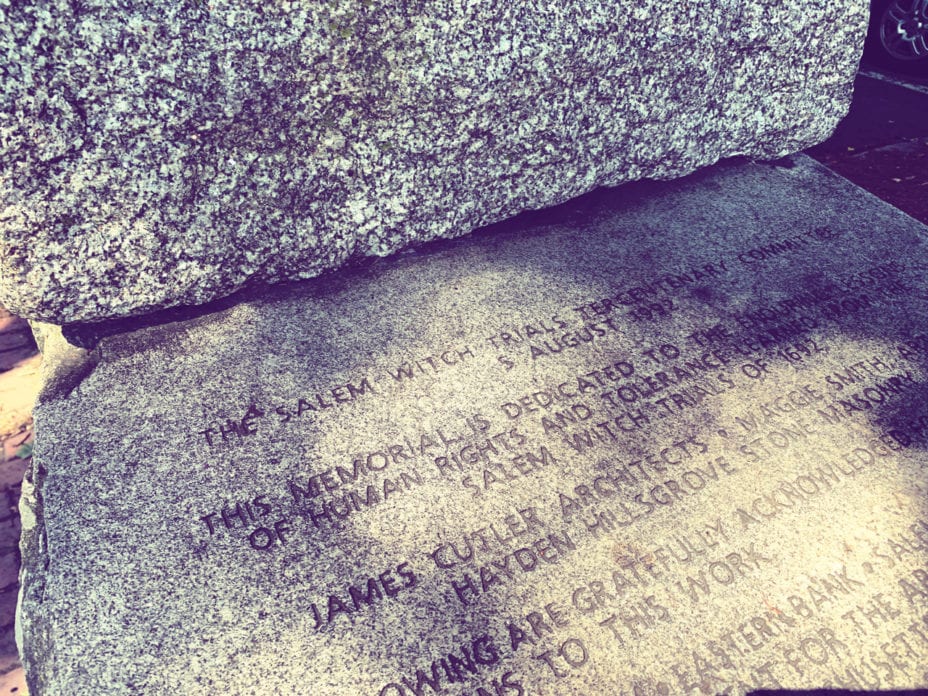 The Salem Witch Trials Memorial | History, Tours, & More! - ToSalem.com
